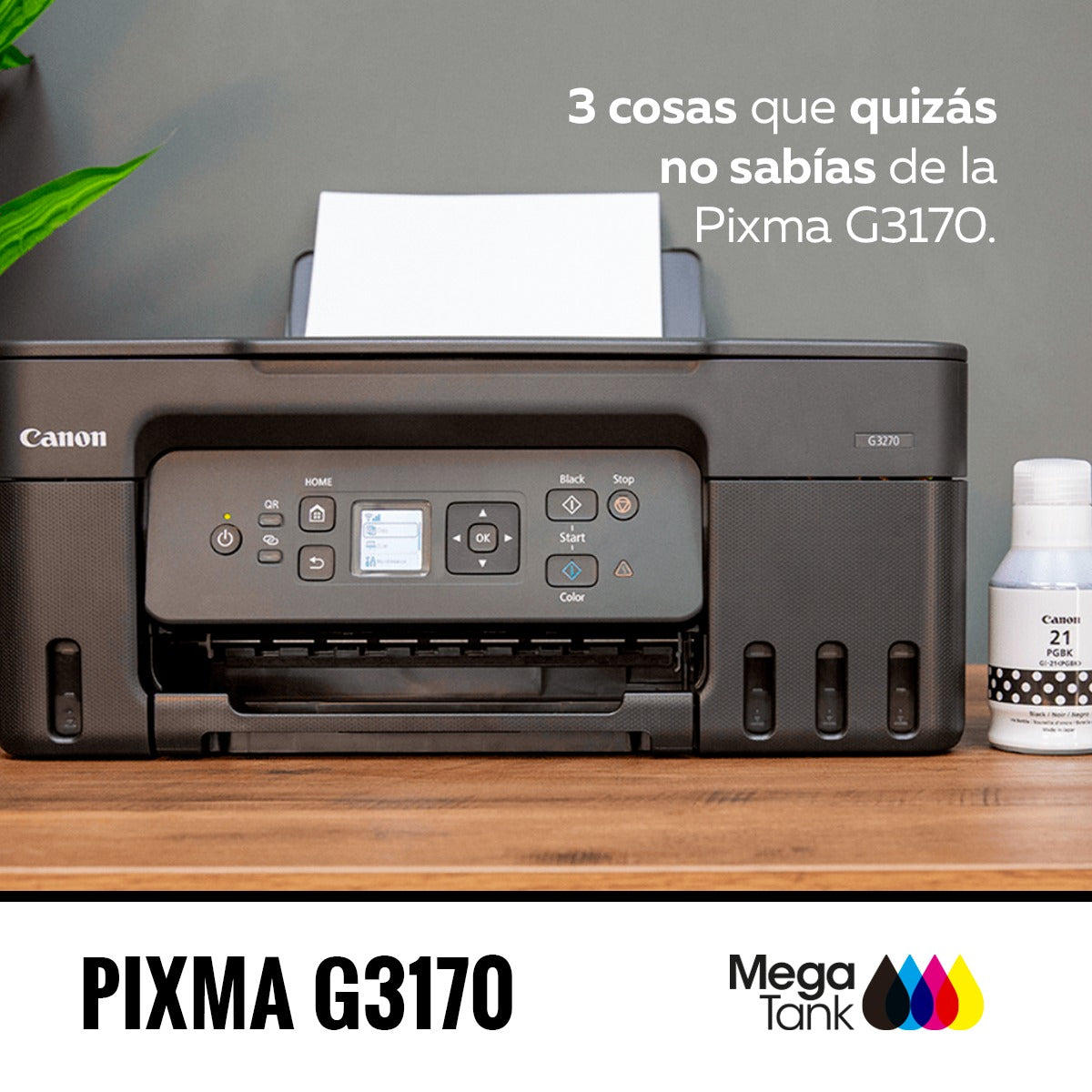 Acerca de PIXMA G3170 – Imax